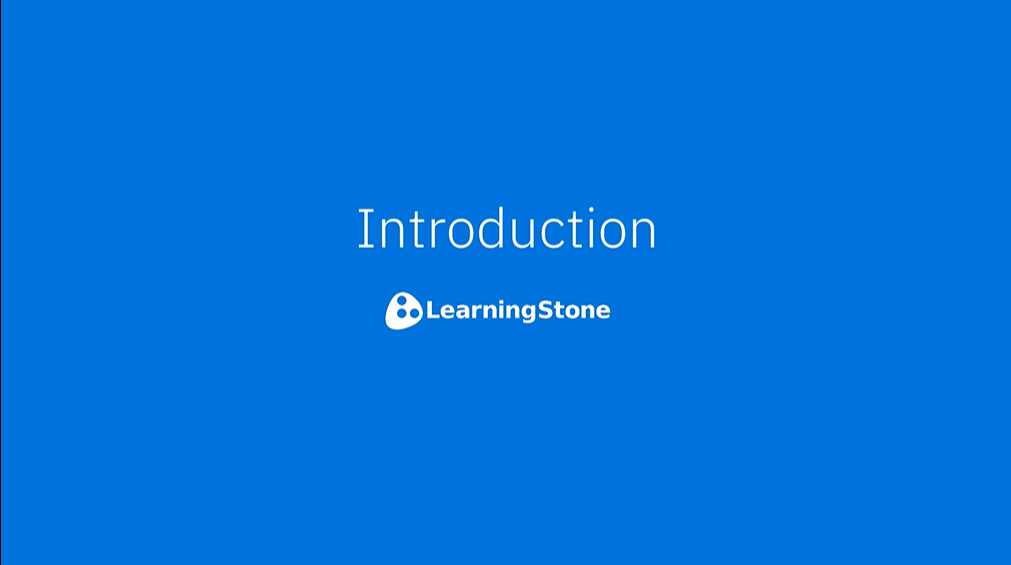 LearningStone Intro Cover screen.png @ LearningStone