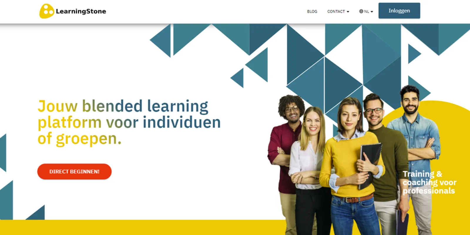 Nieuw ontwerp voor LearningStone @ LearningStone