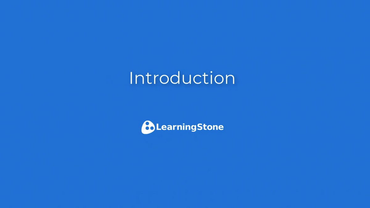 12 LearningStone Introduction @ LearningStone